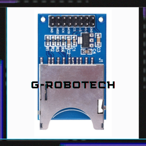 Interface SD Memory Card Reader Adapter Module – G-Robotech Academy